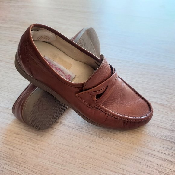 Famolare | Shoes | Vintage Famolare Made In Italy Leather Loafer Wave ...